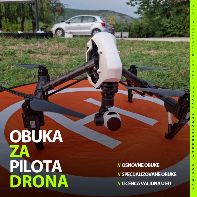 Oglas - Obuka za pilota drona - škola za pilota drona - 250 € - Srbija / Beograd - Srbija